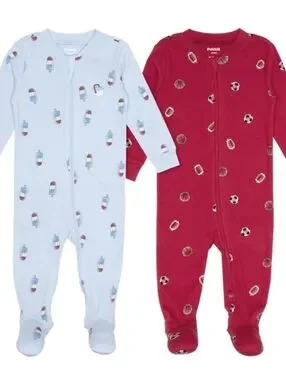 Pekkle | Pajamas | Pekkle Baby 2pack Cotton Sleepers | Poshmark